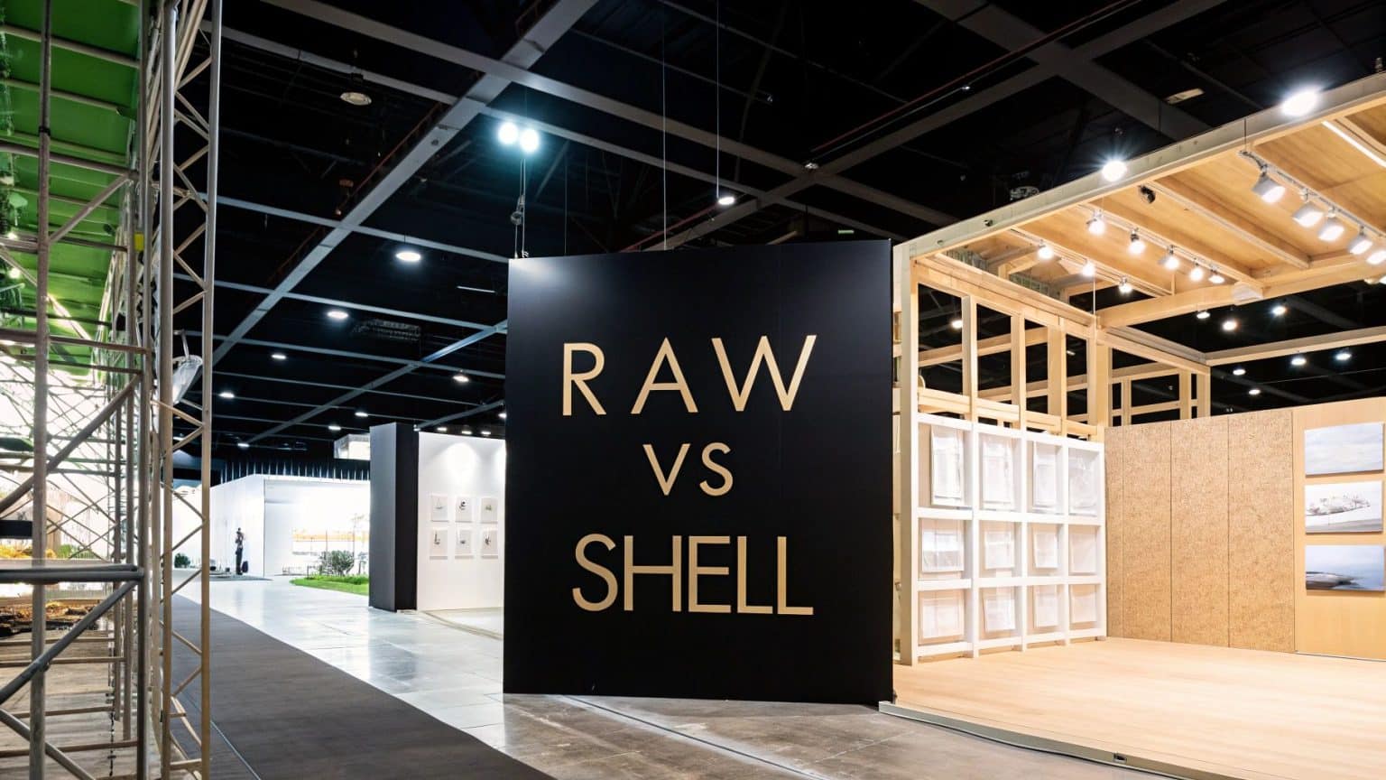 Raw Space vs Shell Scheme: A Practical Guide for Exhibitors